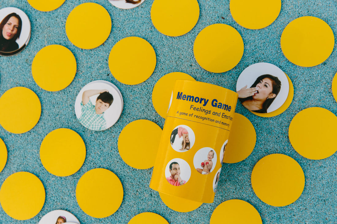 Feelings & Emotions Memory Game – Therapy Sensory Store