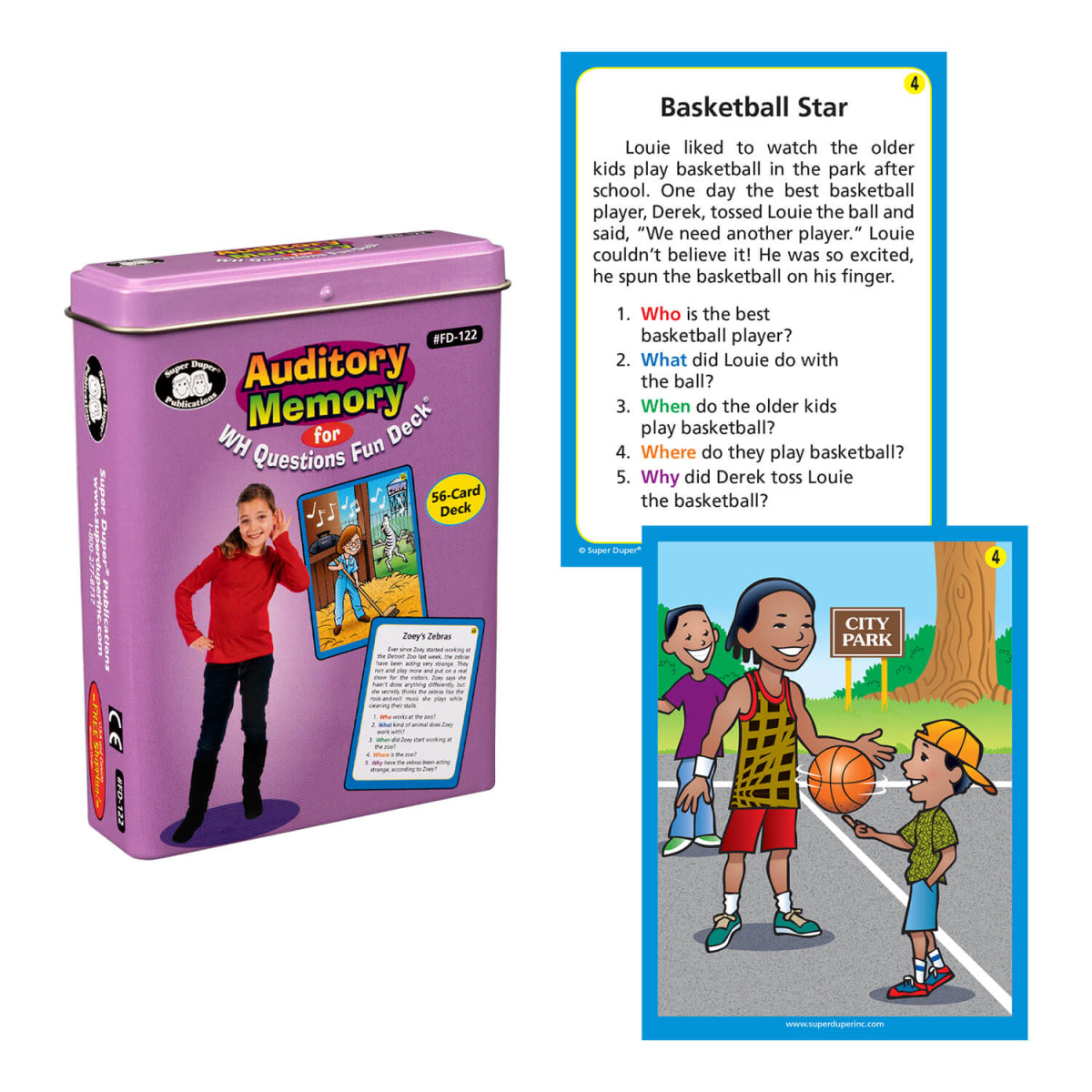 Auditory Memory fo WH Questions – Therapy Sensory Store